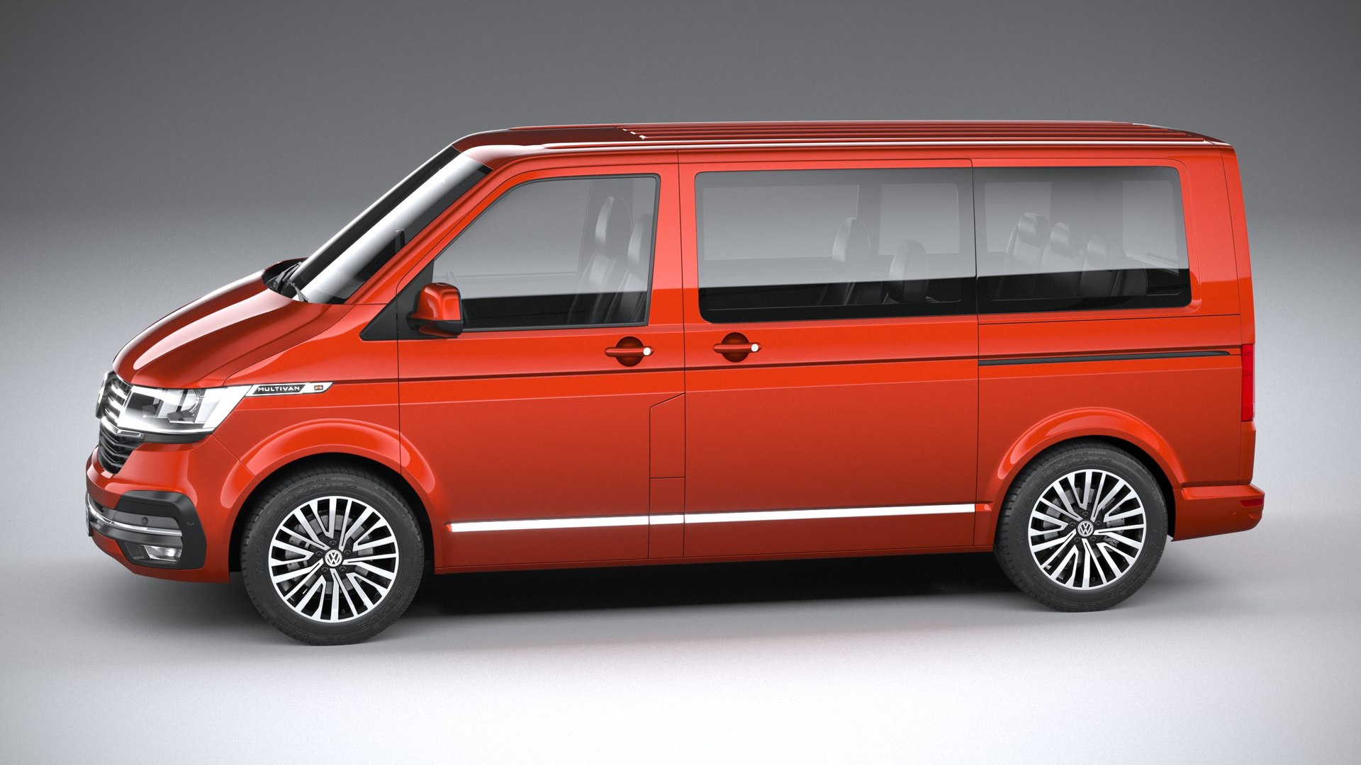 Volkswagen transporter 2020 3D - TurboSquid 1622364