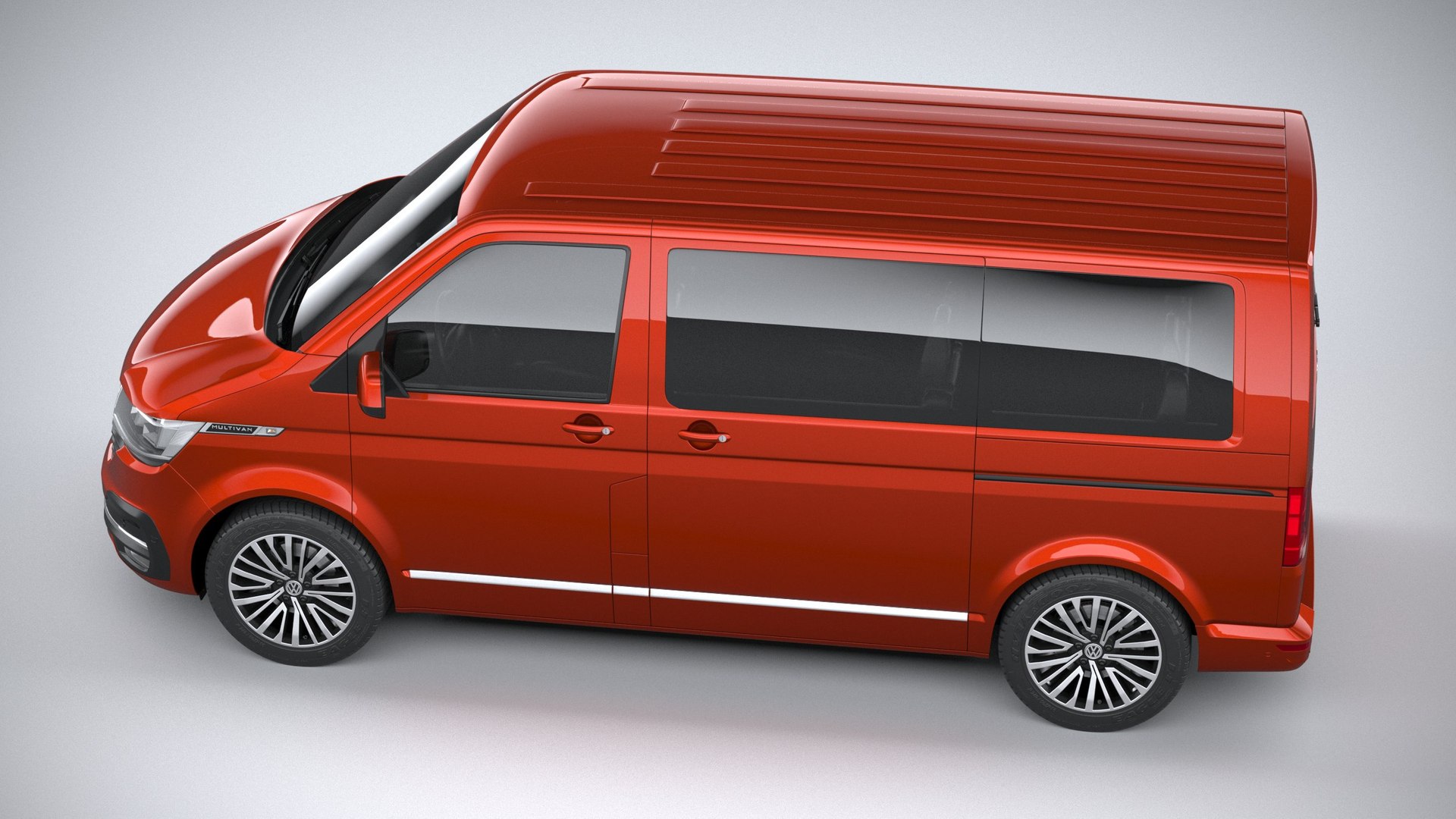 Volkswagen transporter 2020 3D - TurboSquid 1622364
