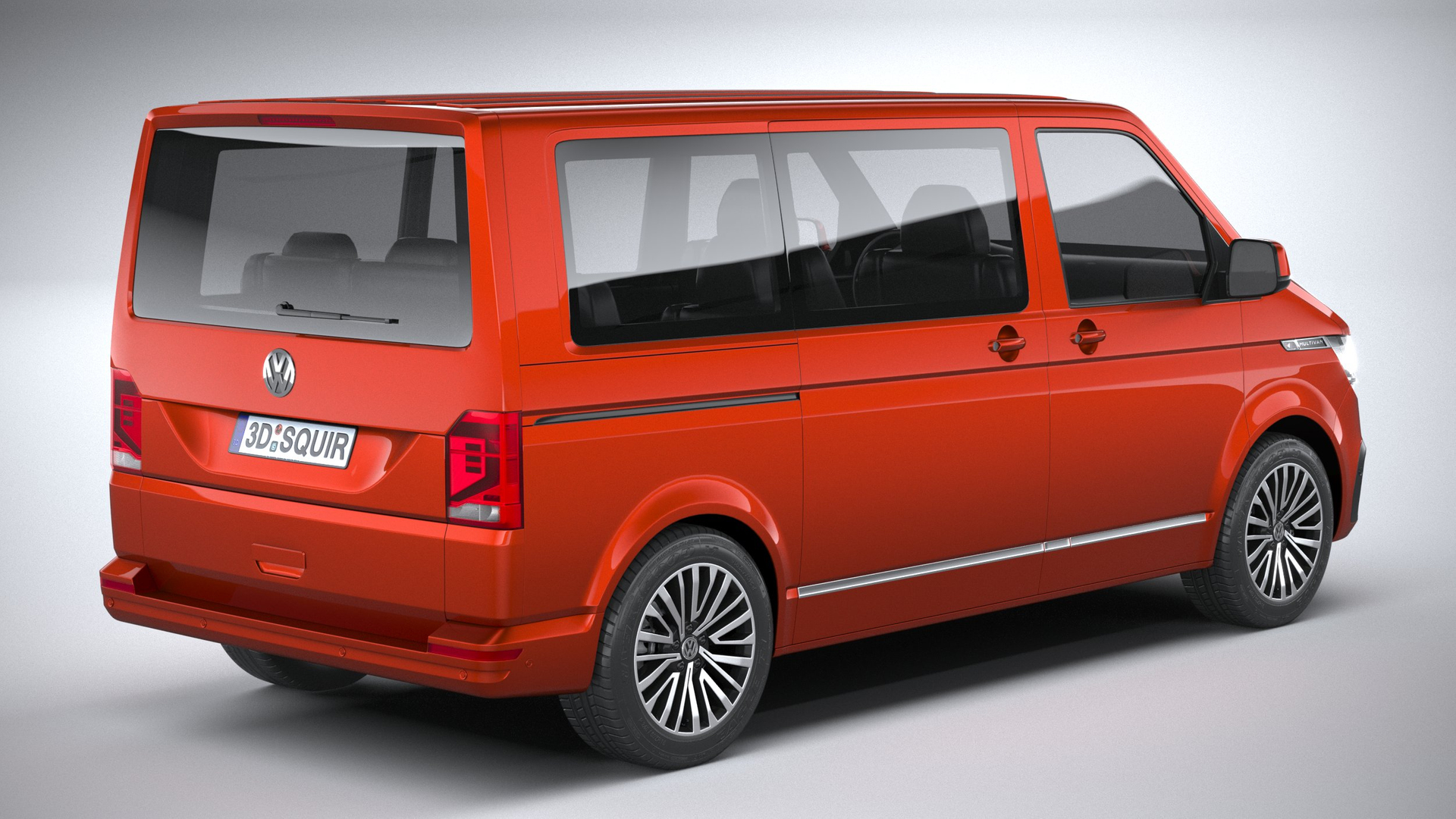 Volkswagen transporter 2020 3D - TurboSquid 1622364