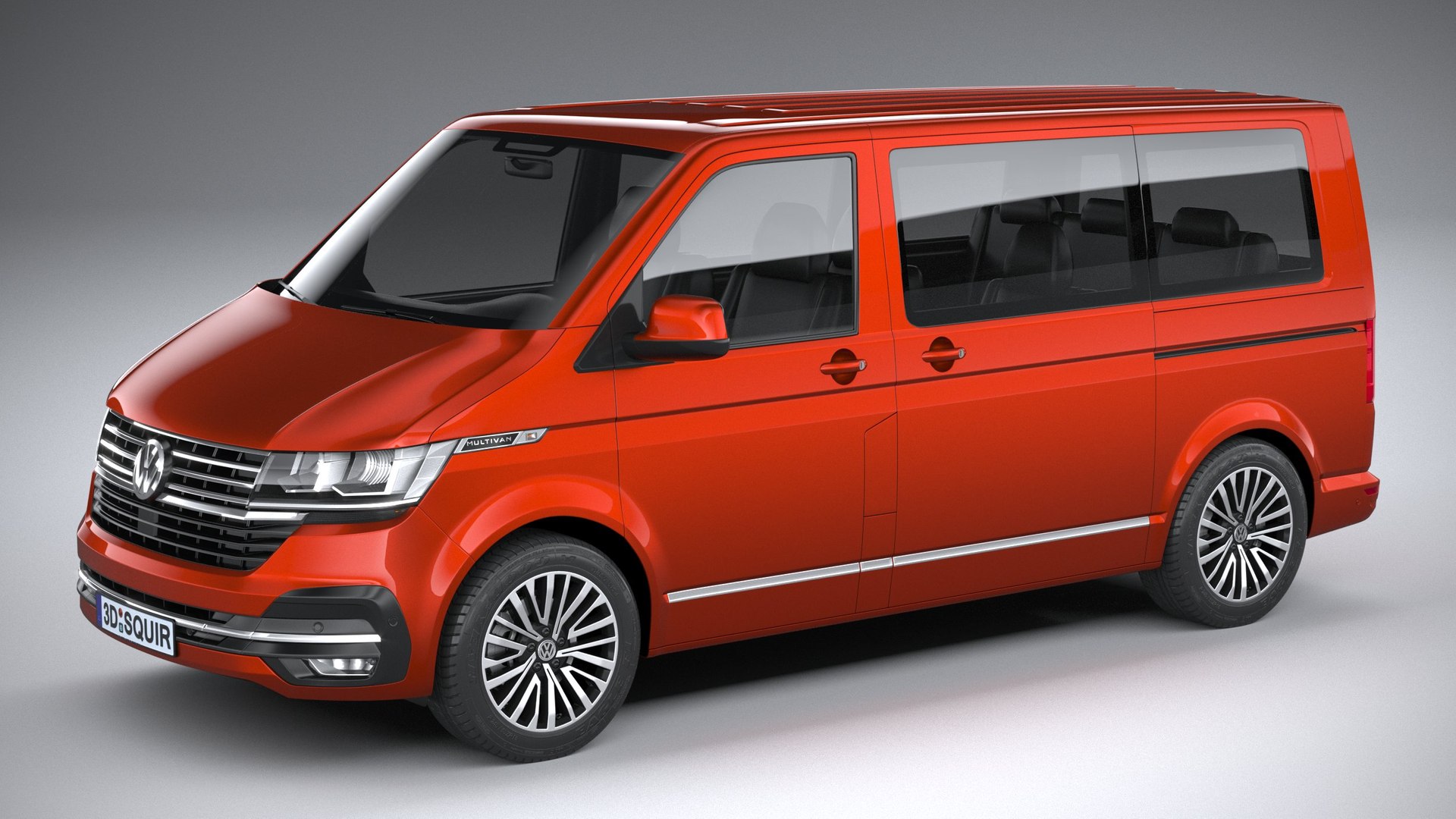 Volkswagen transporter 2020 3D - TurboSquid 1622364