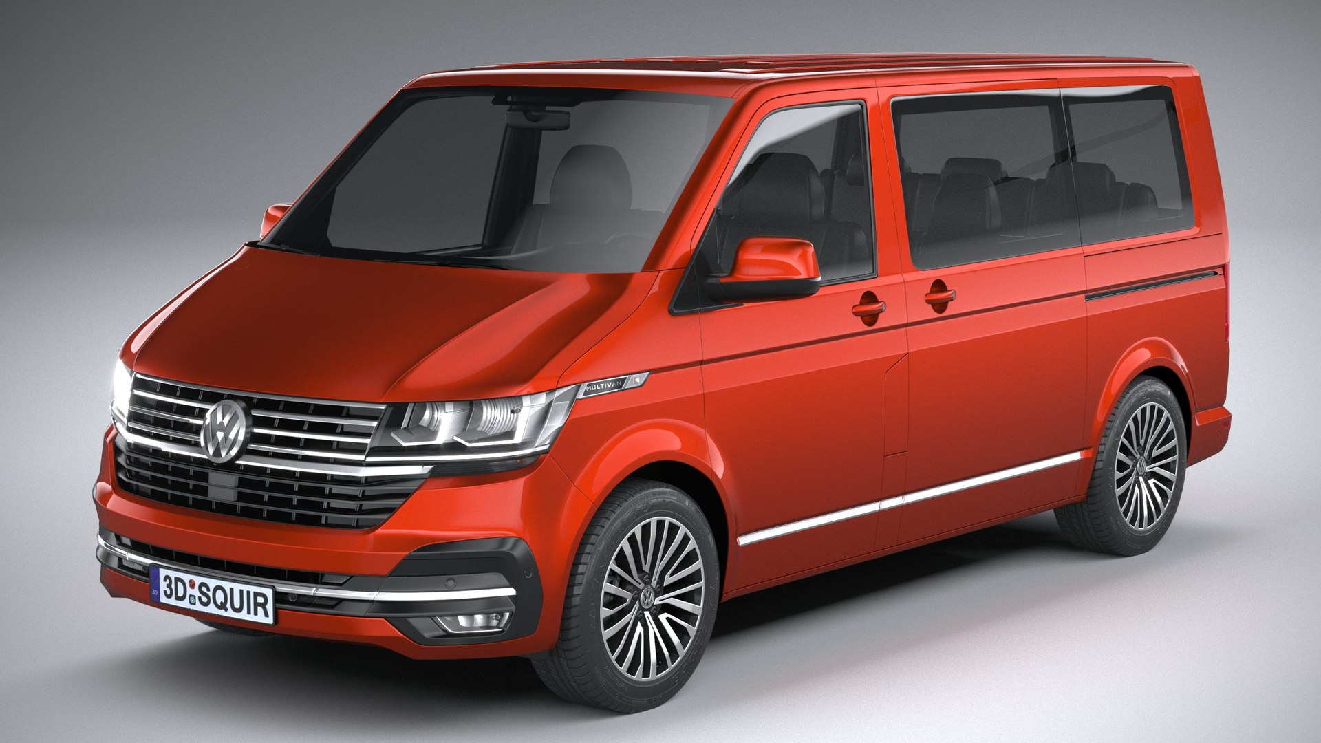 Volkswagen transporter 2020 3D - TurboSquid 1622364