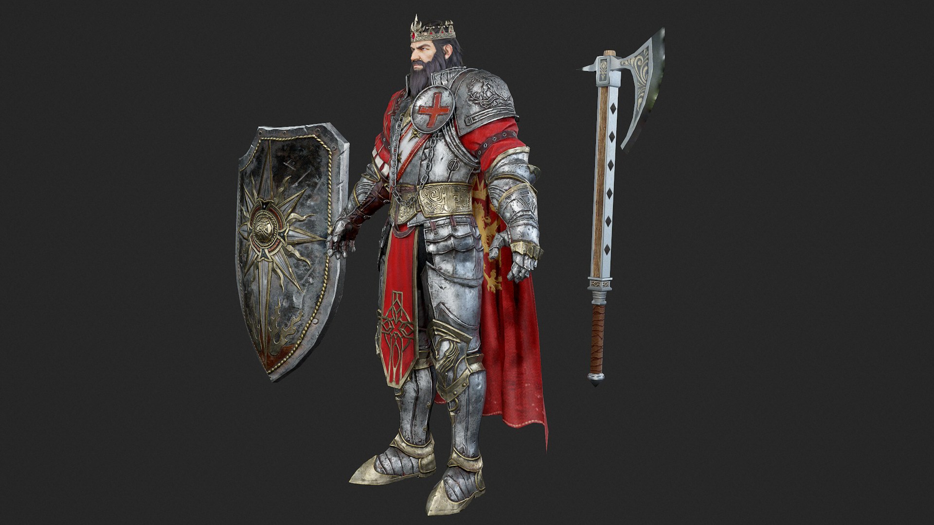 3D King Armour - TurboSquid 2145249