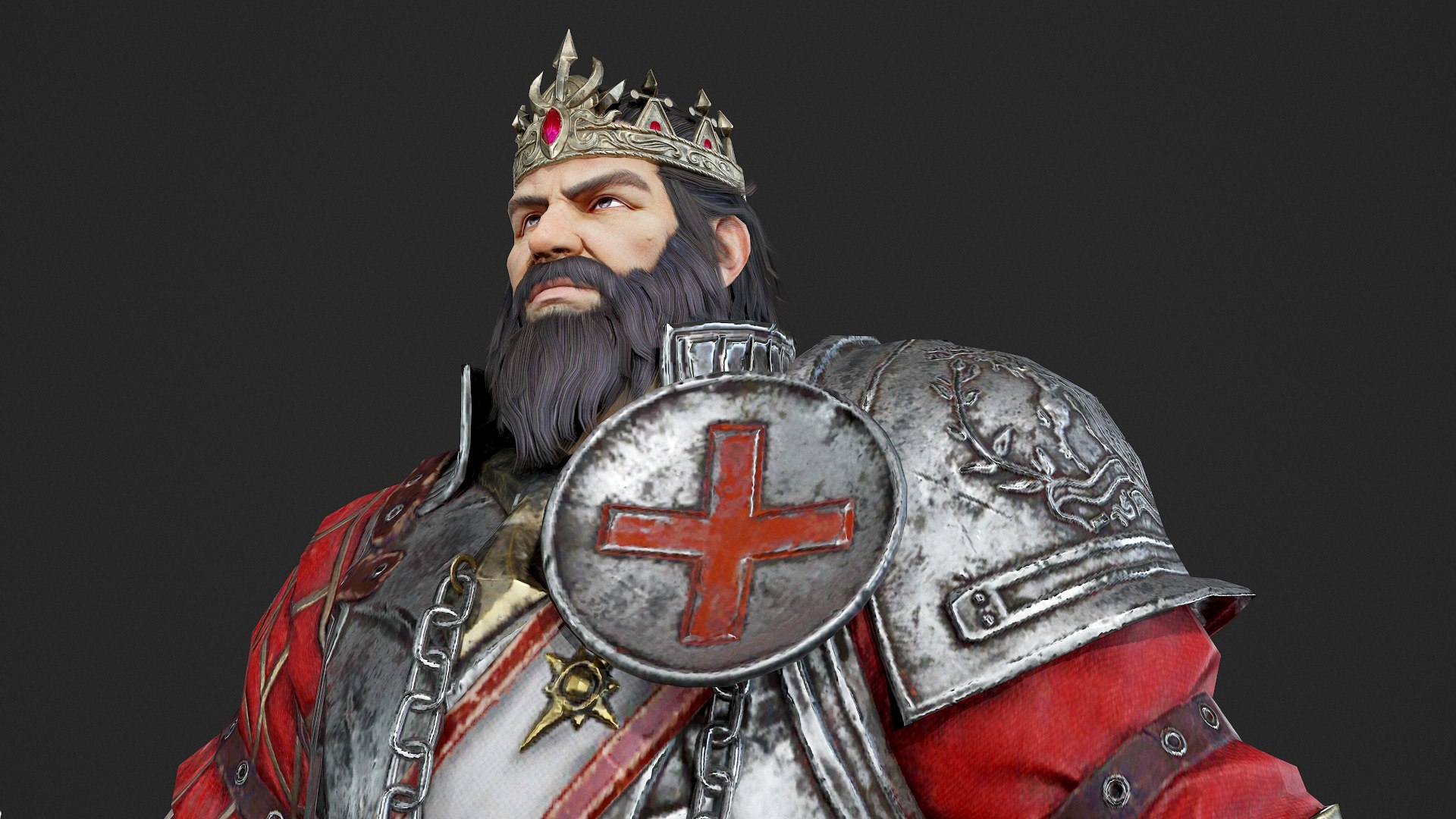 3D King armour - TurboSquid 2145249