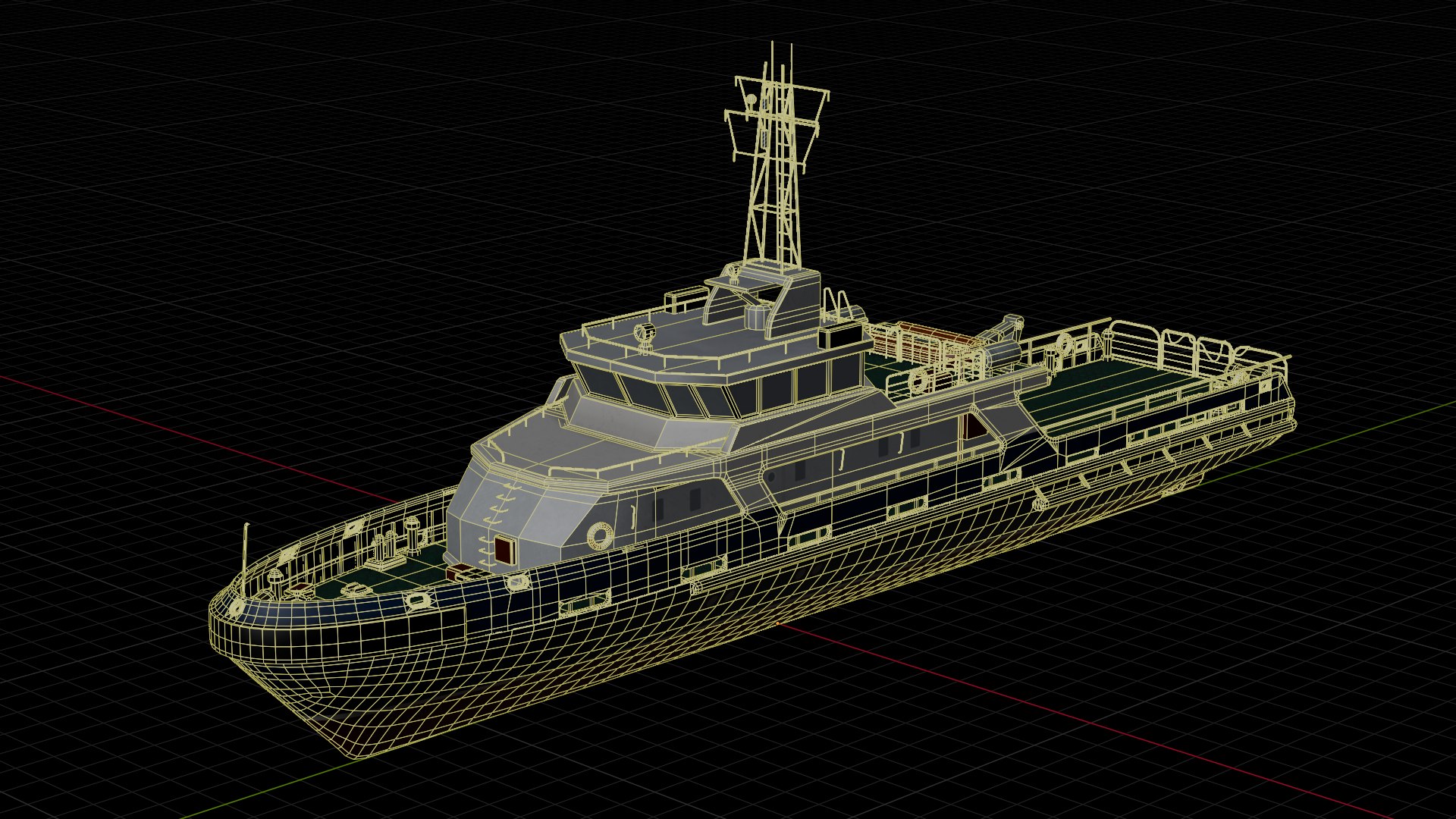 3D Coastal Security Ship - TurboSquid 2174769