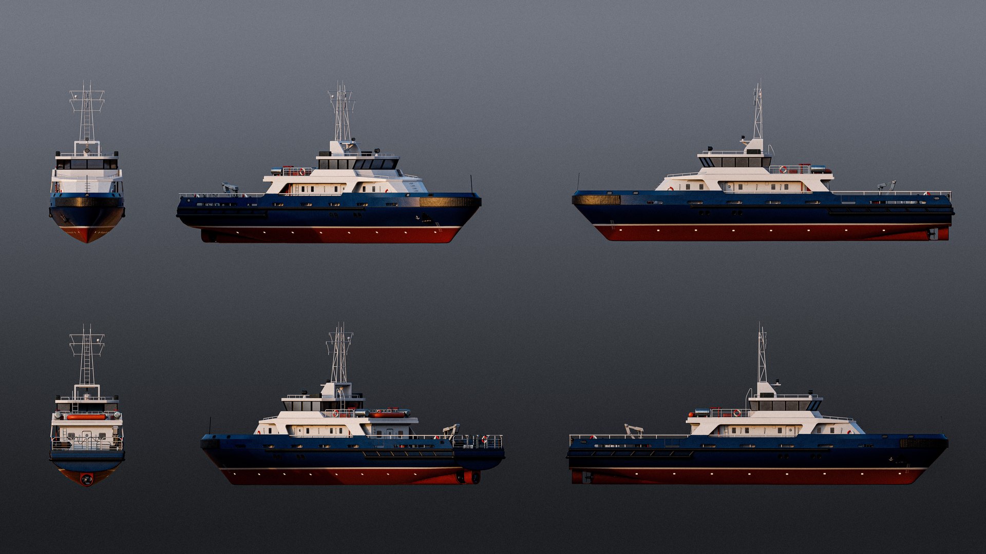 3D Coastal Security Ship - TurboSquid 2174769