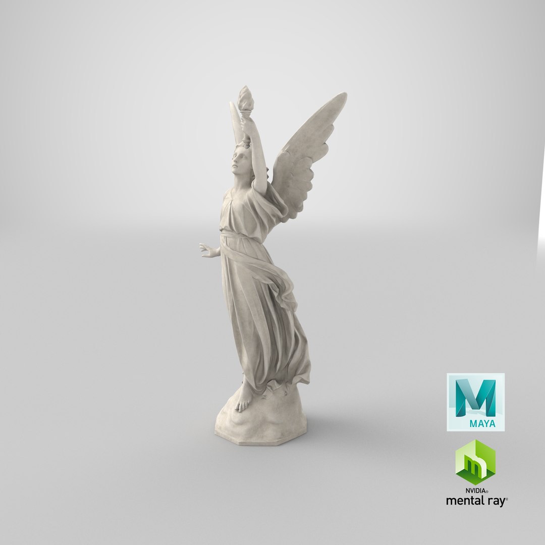 3D Marble Angel Lucy 3D Model Model - TurboSquid 1883668