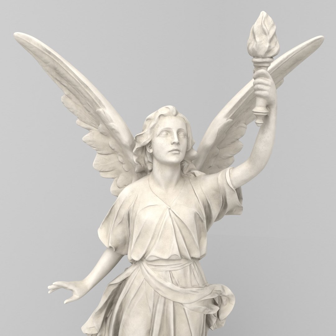 3D Marble Angel Lucy 3D model model - TurboSquid 1883668
