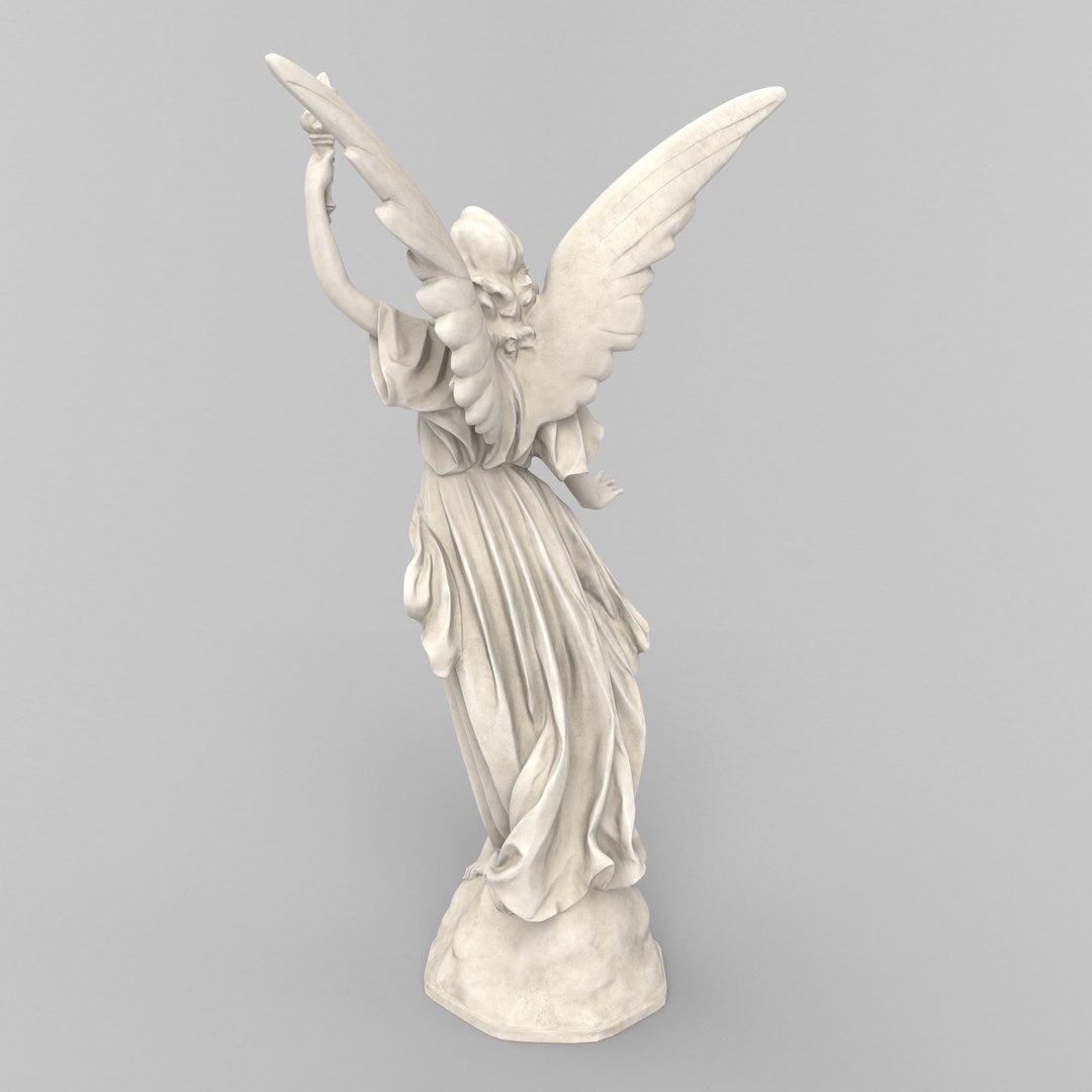 3D Marble Angel Lucy 3D model model - TurboSquid 1883668