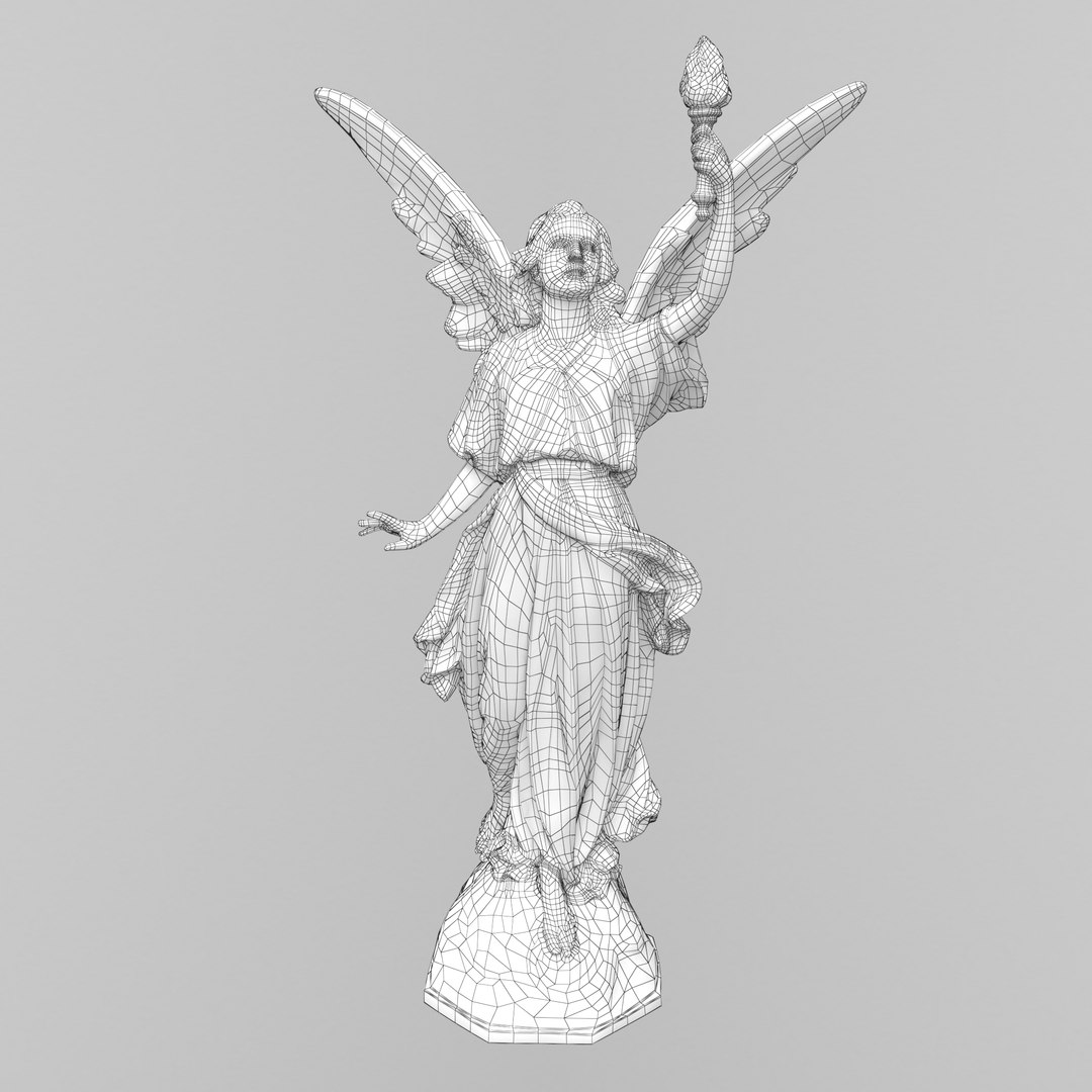 3D Marble Angel Lucy 3D model model - TurboSquid 1883668
