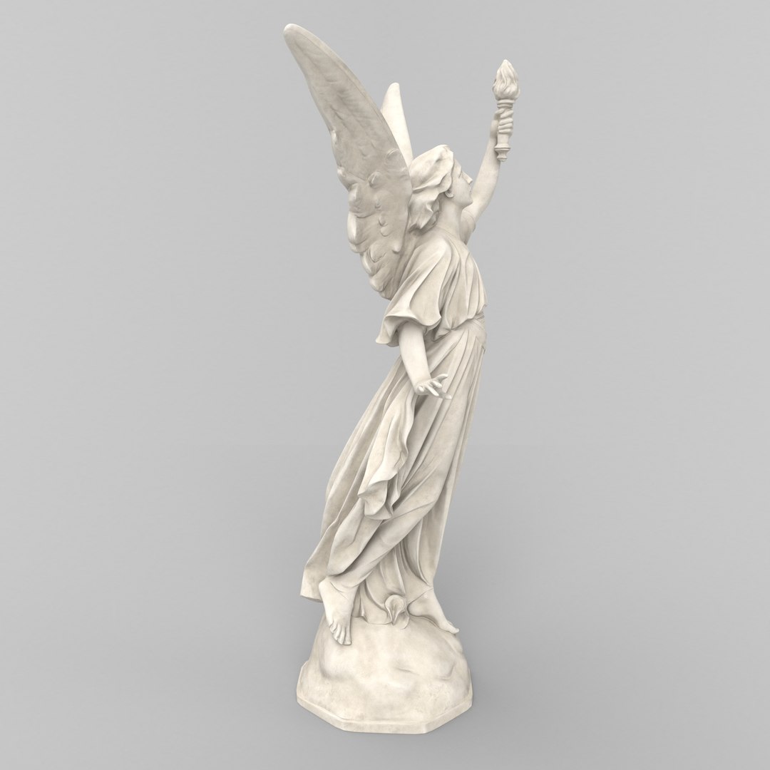 3D Marble Angel Lucy 3D Model Model - TurboSquid 1883668