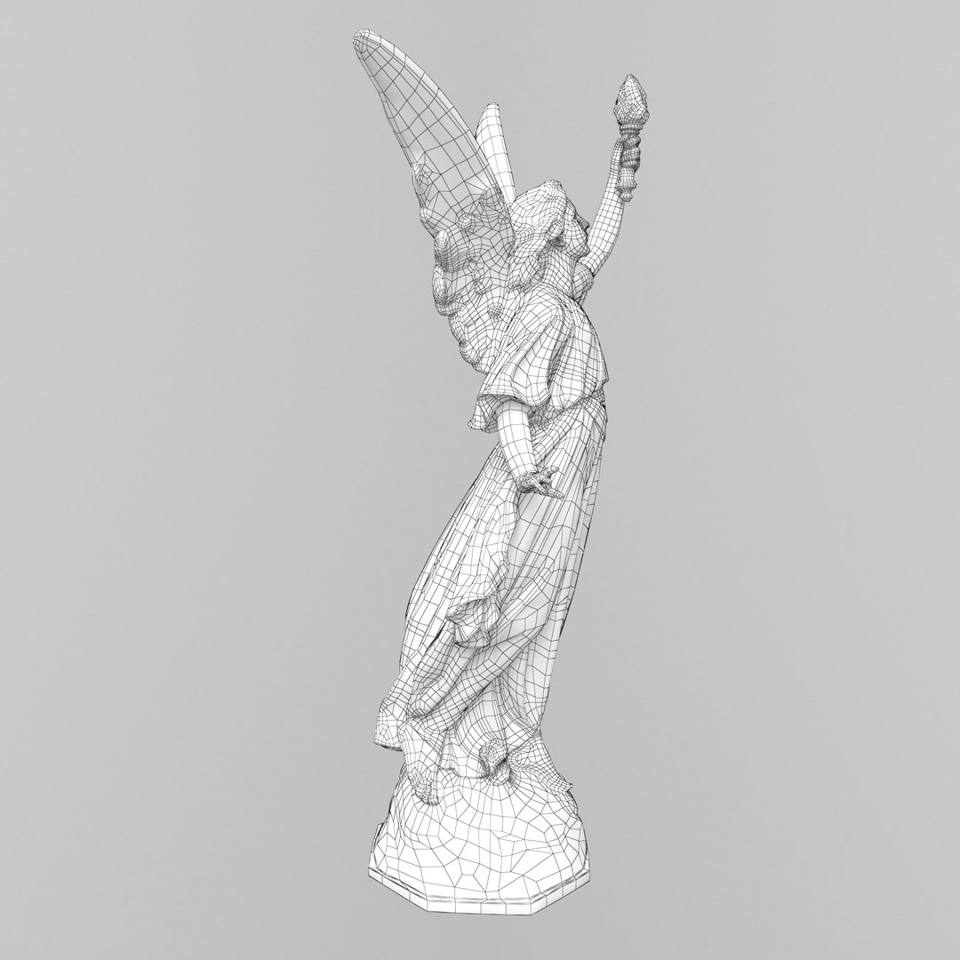 3D Marble Angel Lucy 3D model model - TurboSquid 1883668