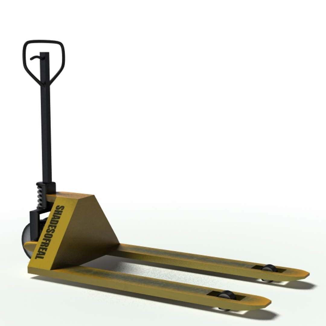 3d model pallet jack