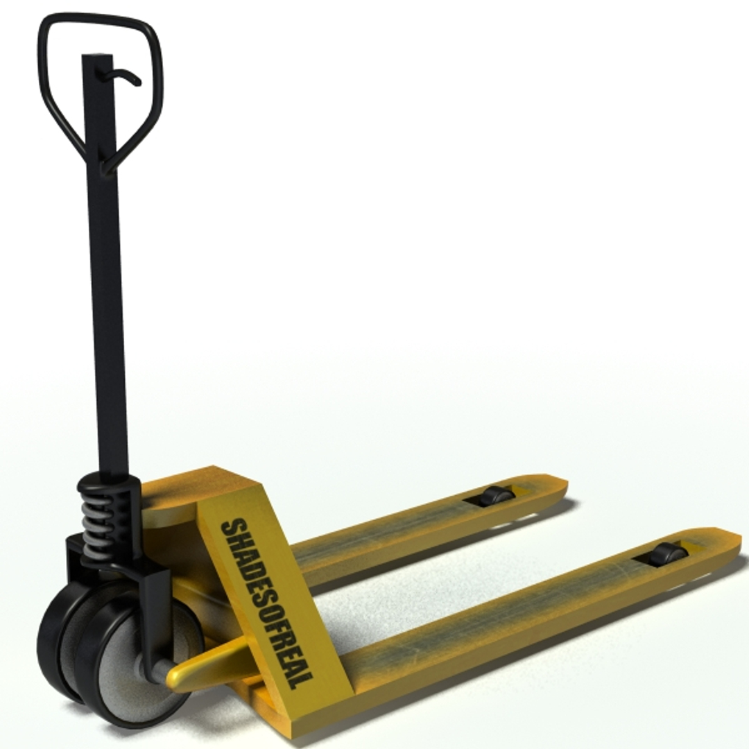 3d model pallet jack