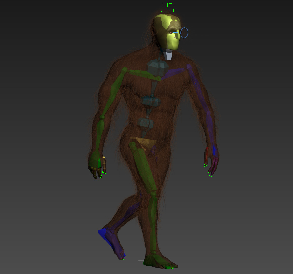 Big foot - sasquatch 3D model - TurboSquid 1369707