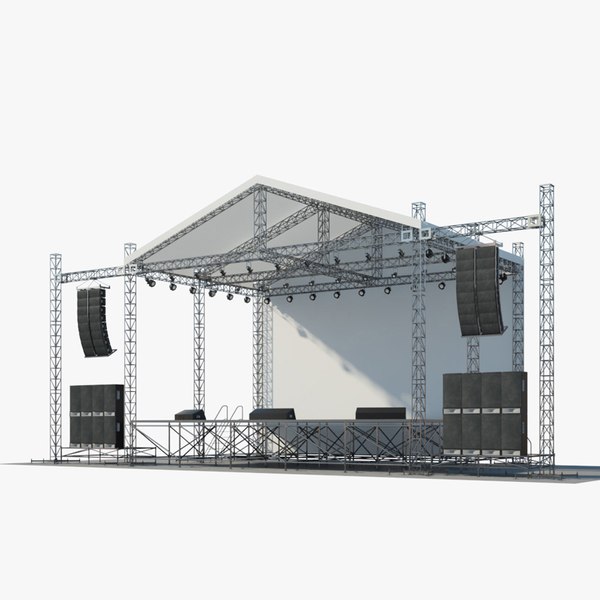 Outdoor Stage 3D Models for Download | TurboSquid
