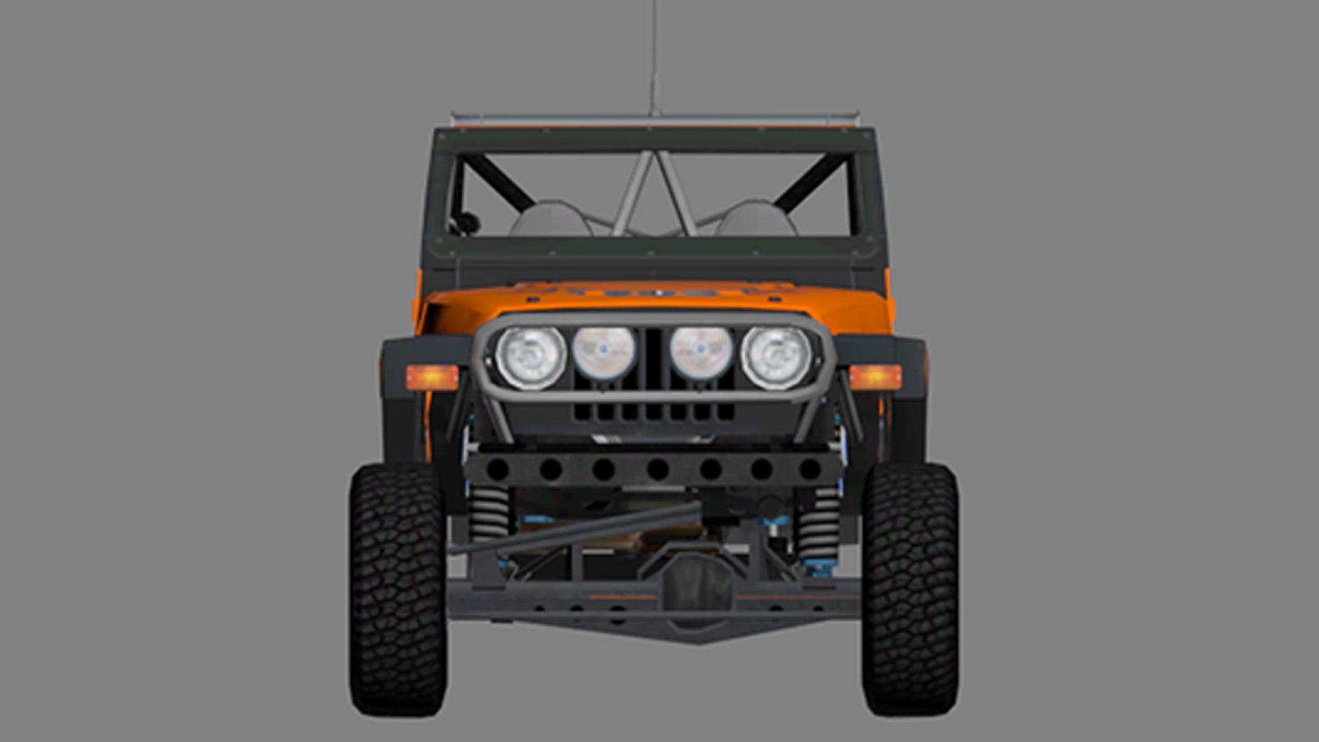 3D 4x4 Off-Road-008 II Poison Spyder Racing II Offroad Car Low Poly ...