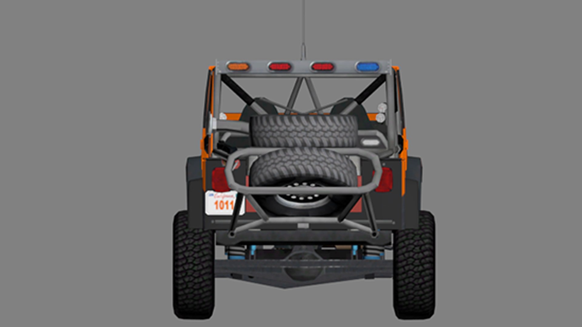 3D 4x4 Off-Road-008 II Poison Spyder Racing II Offroad Car Low Poly ...