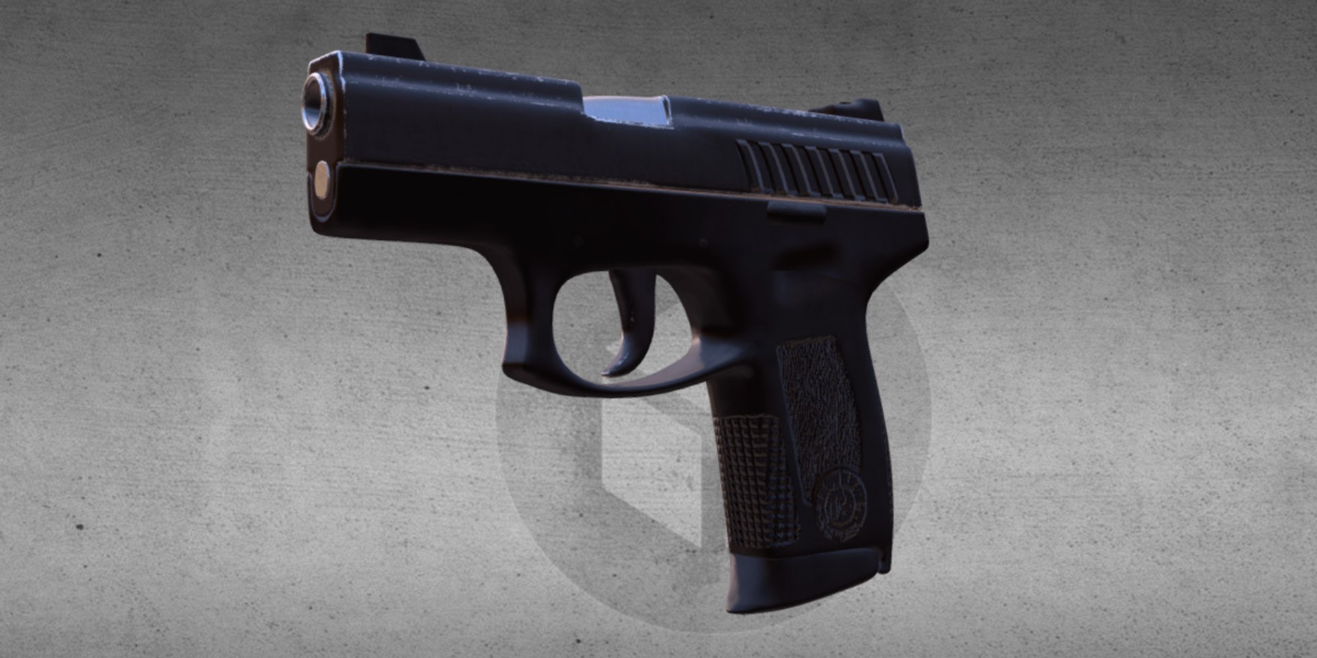 Pistol Games 3D Model - TurboSquid 1230279