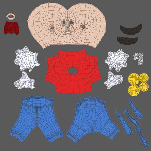 Mario and Luigi Collection Super Mario Assets 3D - TurboSquid 1718314