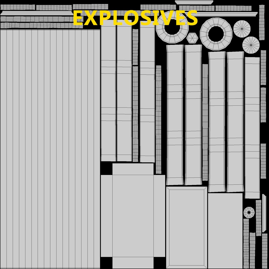 TNT Explosives Model - TurboSquid 2230276