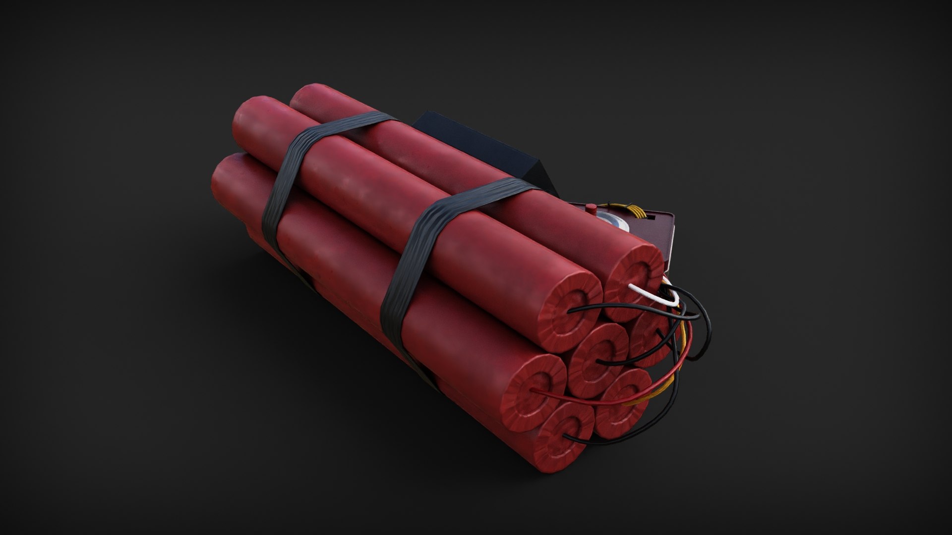 TNT Explosives Model - TurboSquid 2230276