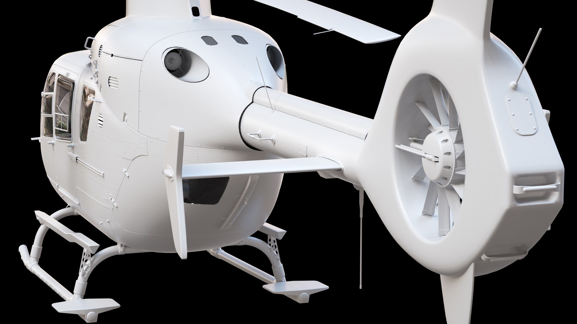 3d model eurocopter ec-135