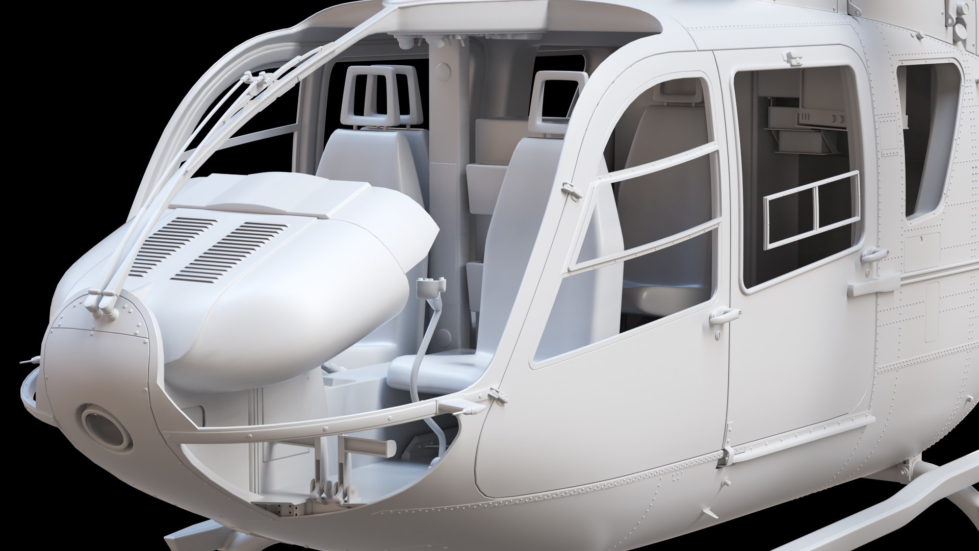 3d model eurocopter ec-135