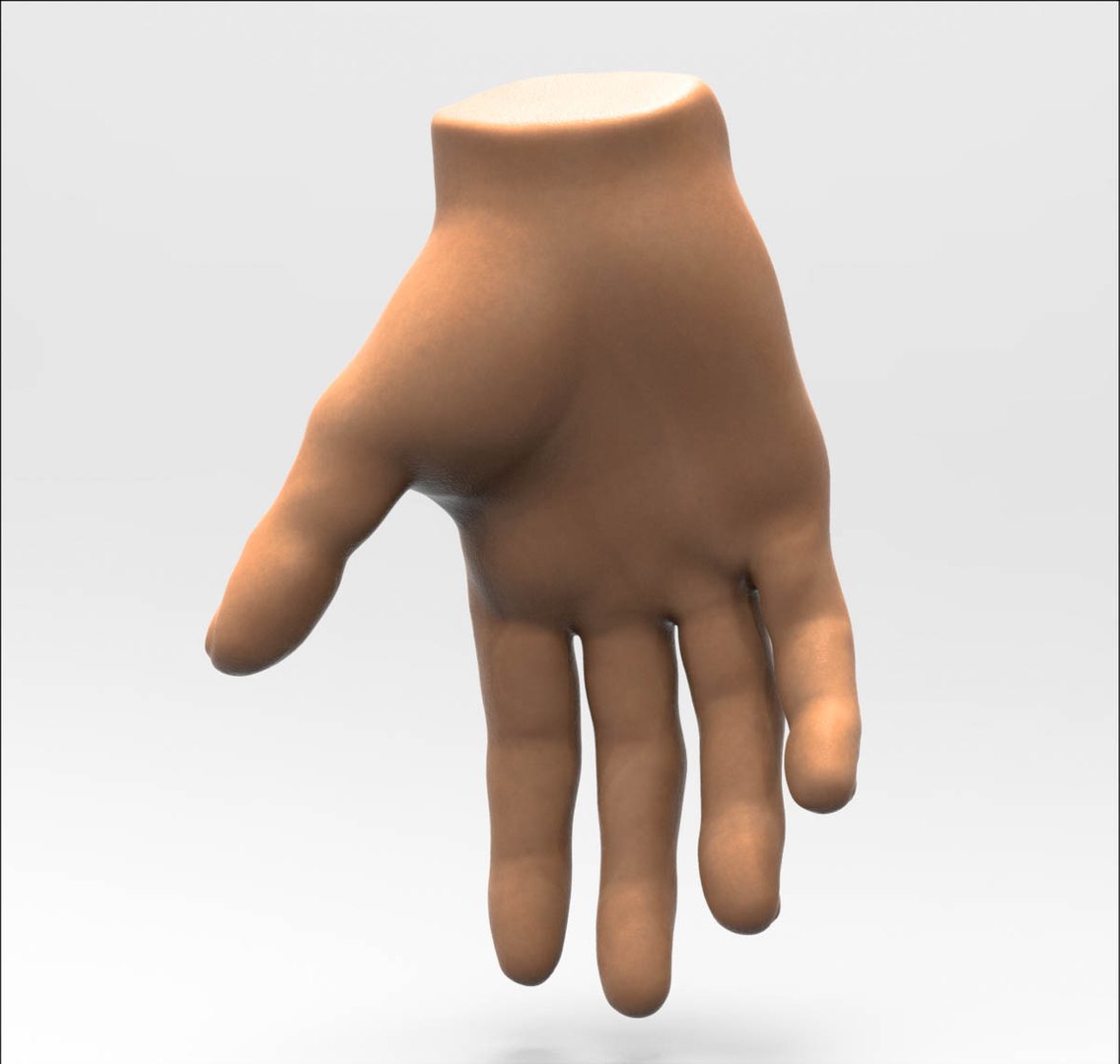 3D Human Hand - TurboSquid 1378362