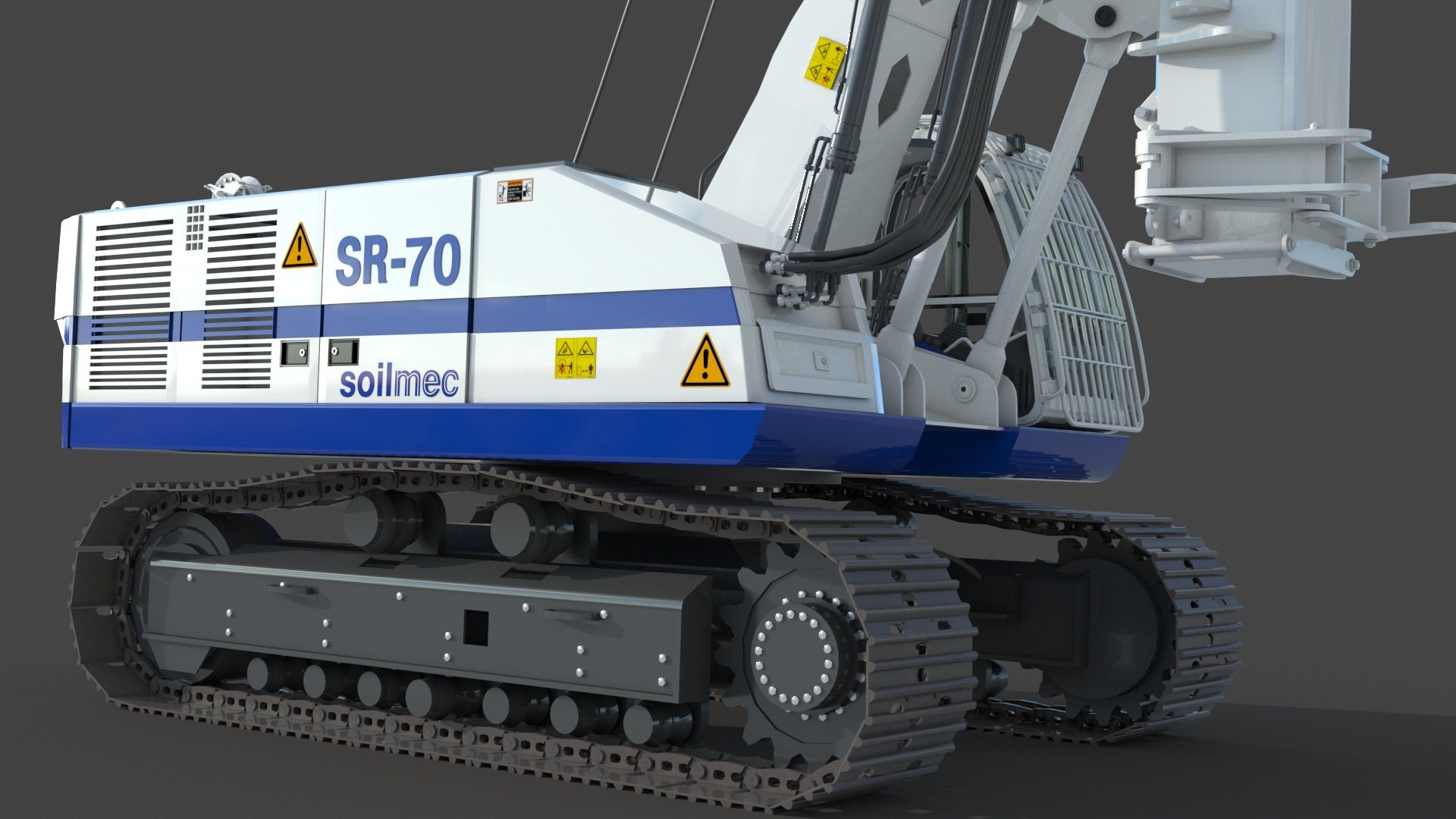 Soilmec SR 70 Drilling Rig 3D - TurboSquid 2243316