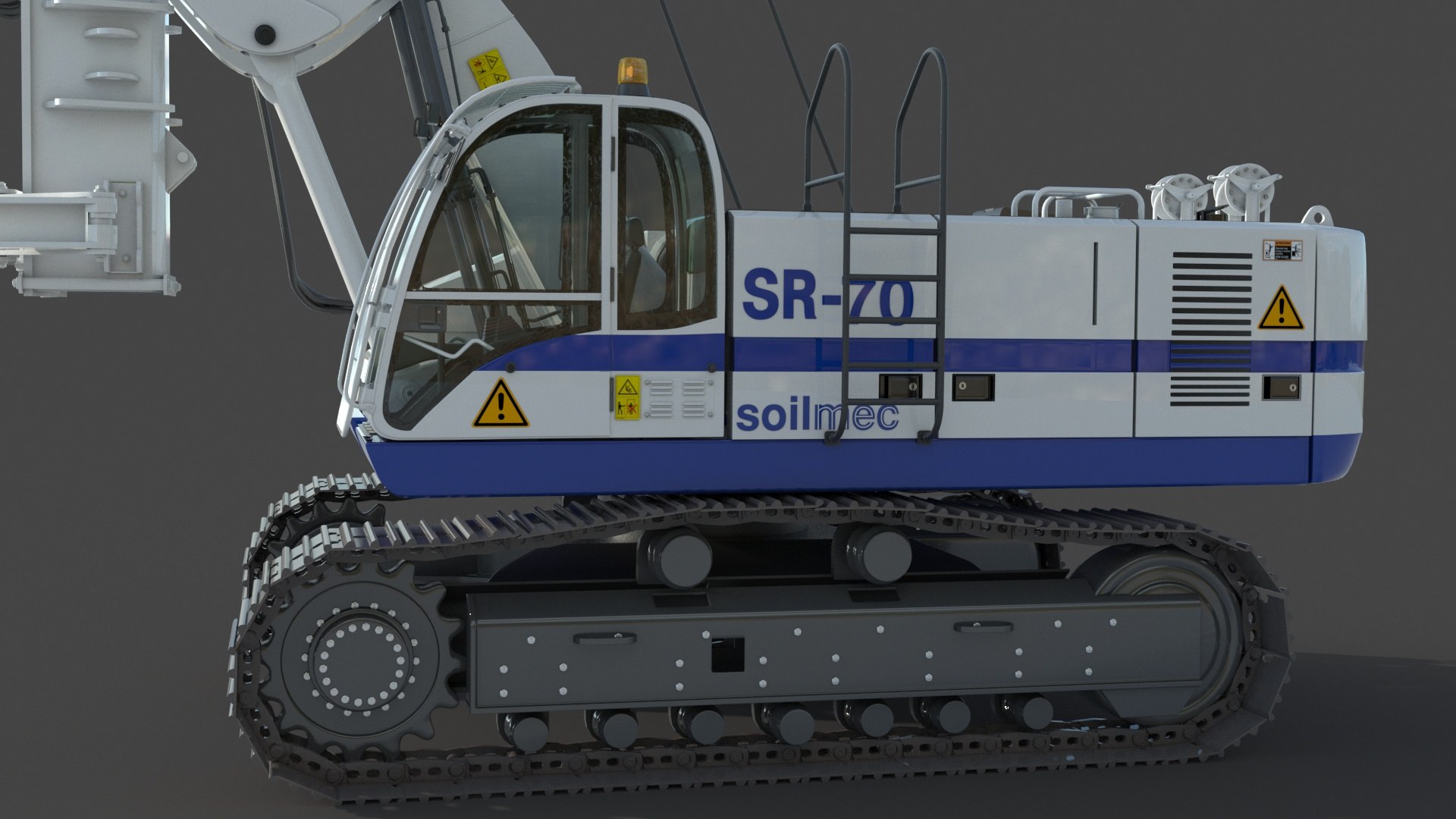 Soilmec SR 70 Drilling Rig 3D - TurboSquid 2243316