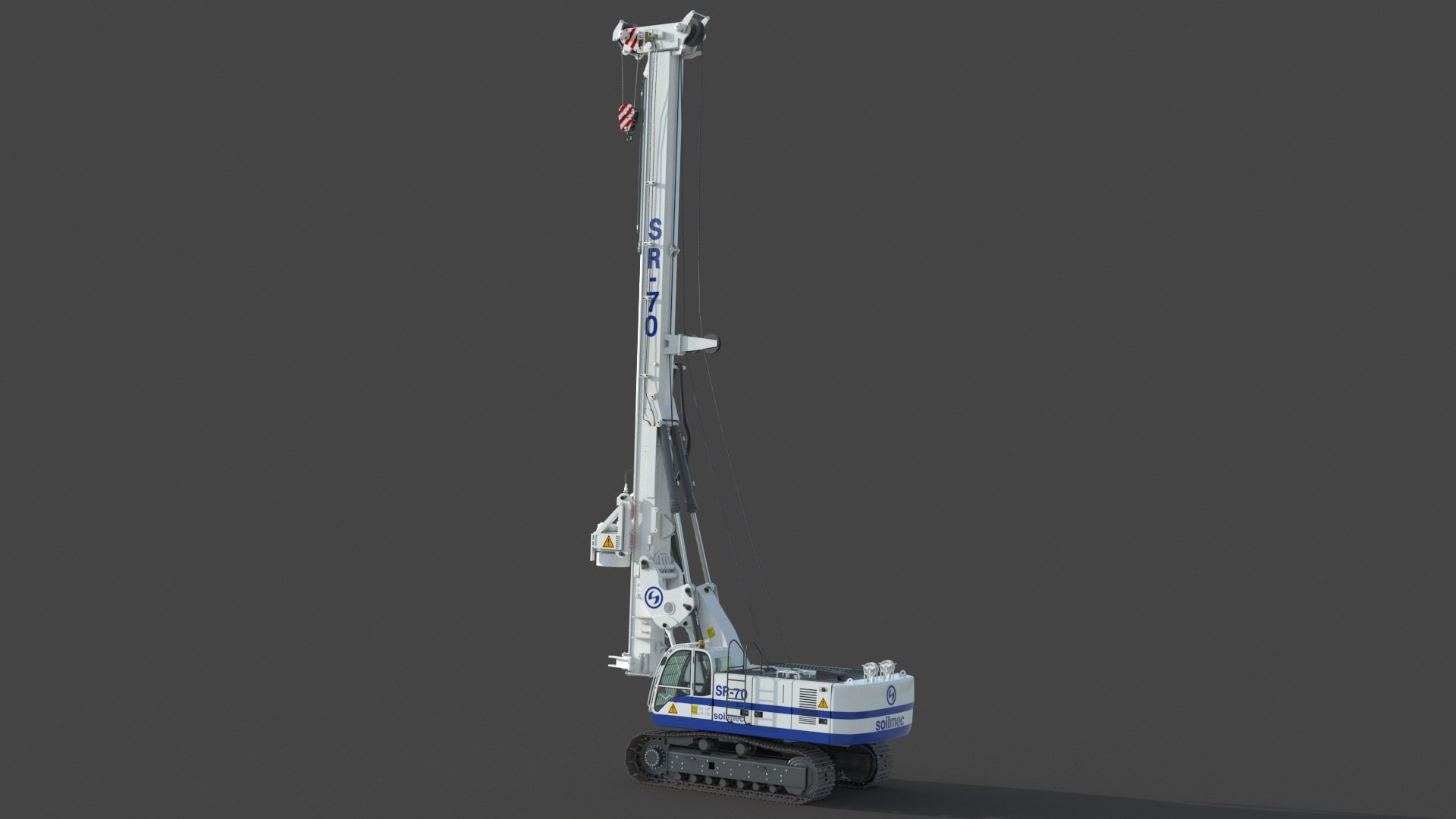 Soilmec SR 70 Drilling Rig 3D - TurboSquid 2243316