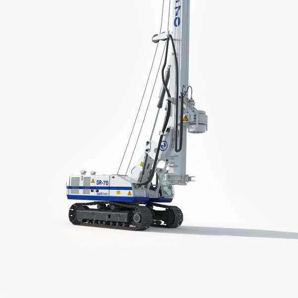 ソイルメック SR 70 掘削リグ3Dモデル - TurboSquid 2243316