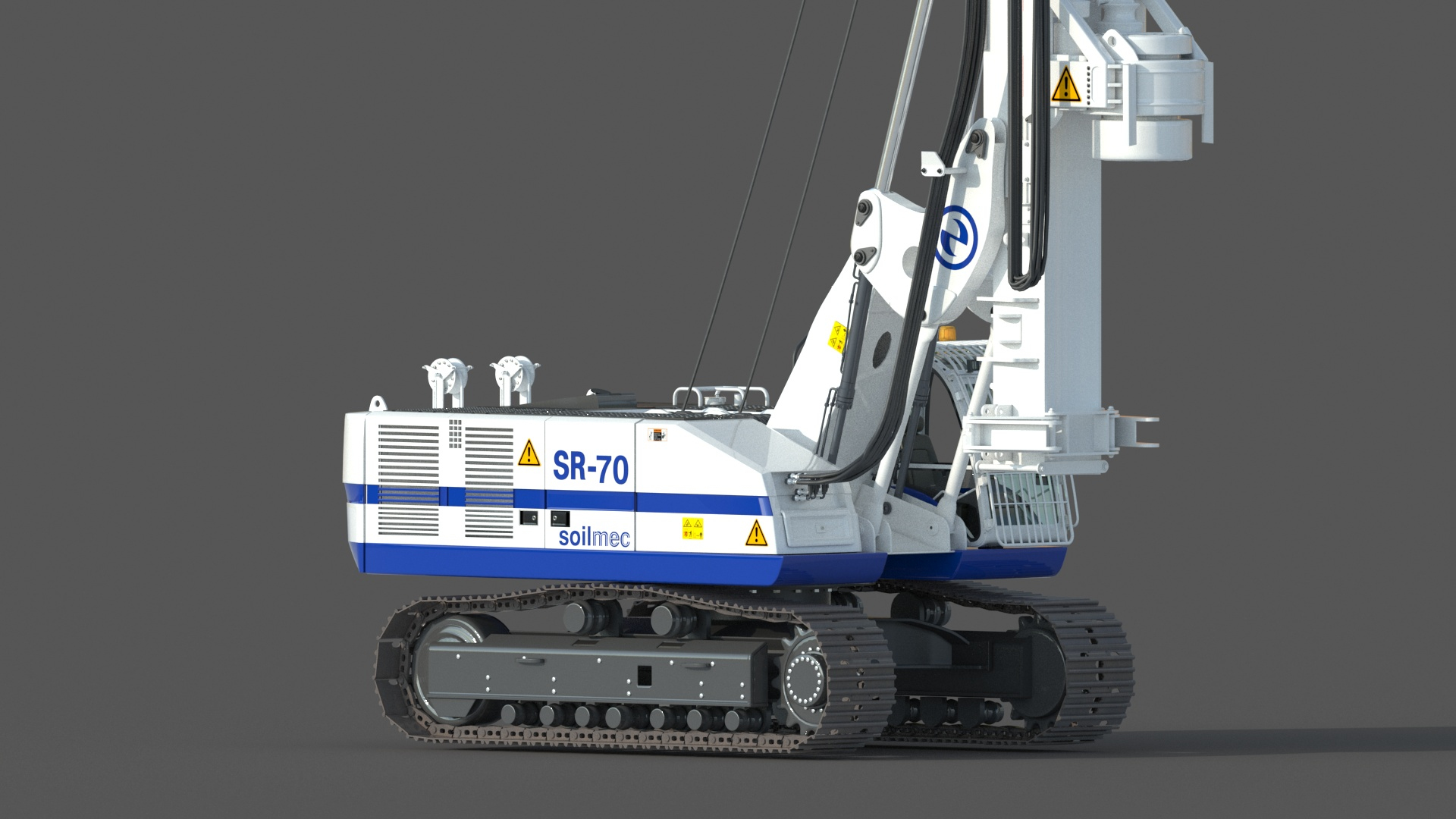 Soilmec SR 70 Drilling Rig 3D - TurboSquid 2243316