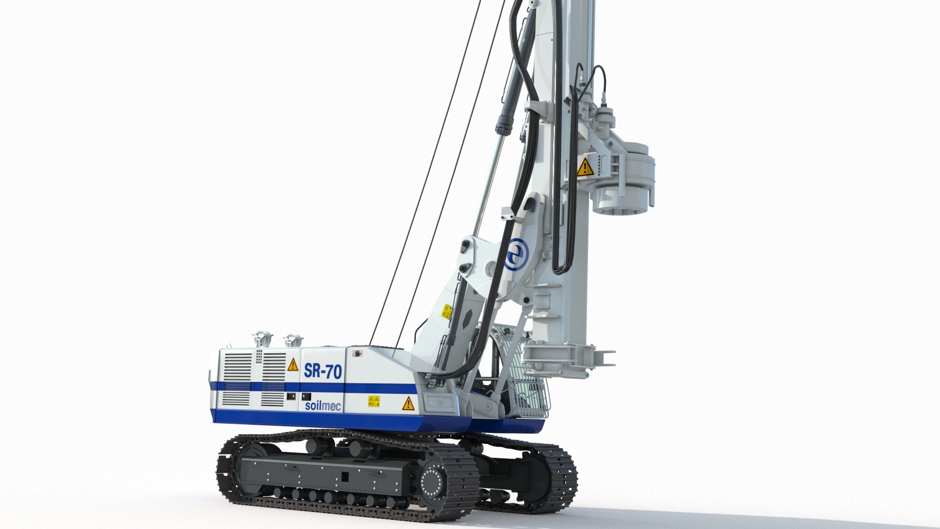 Soilmec SR 70 Drilling Rig 3D - TurboSquid 2243316