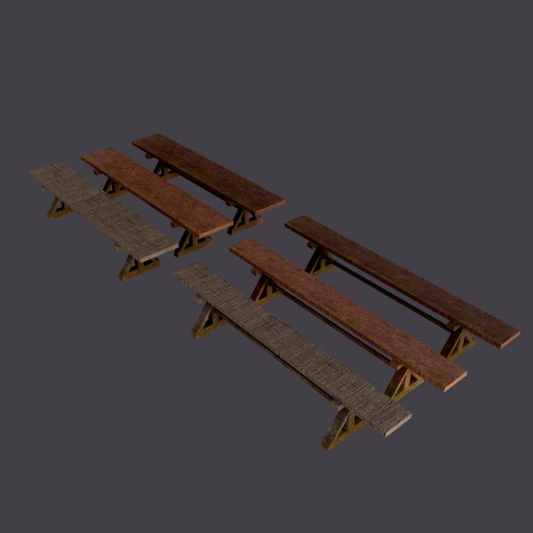 Free 3D Bench Models | TurboSquid