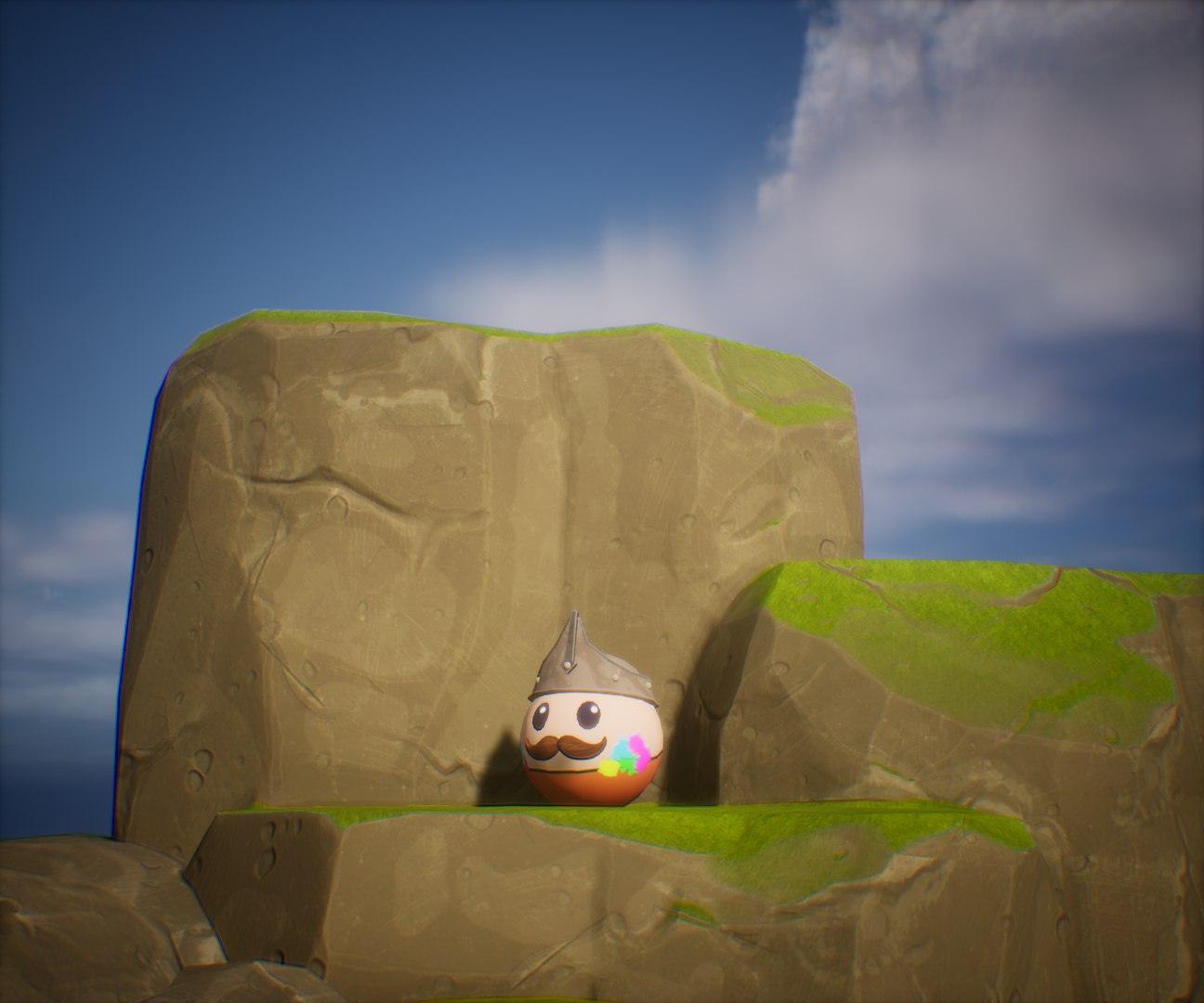 Ball People Colorful Knight Model - TurboSquid 2343819
