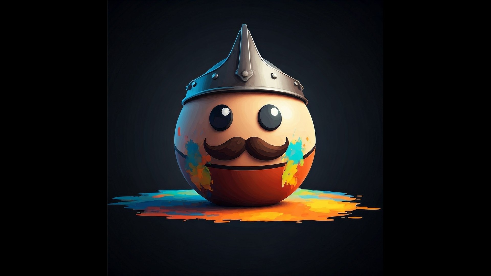 Ball People Colorful Knight Model - TurboSquid 2343819