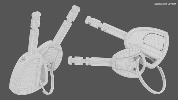 Abus Plus Keys 3D model - TurboSquid 1893424