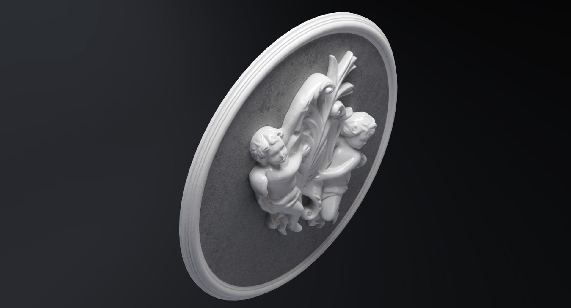 Max Panel Cupids Figure