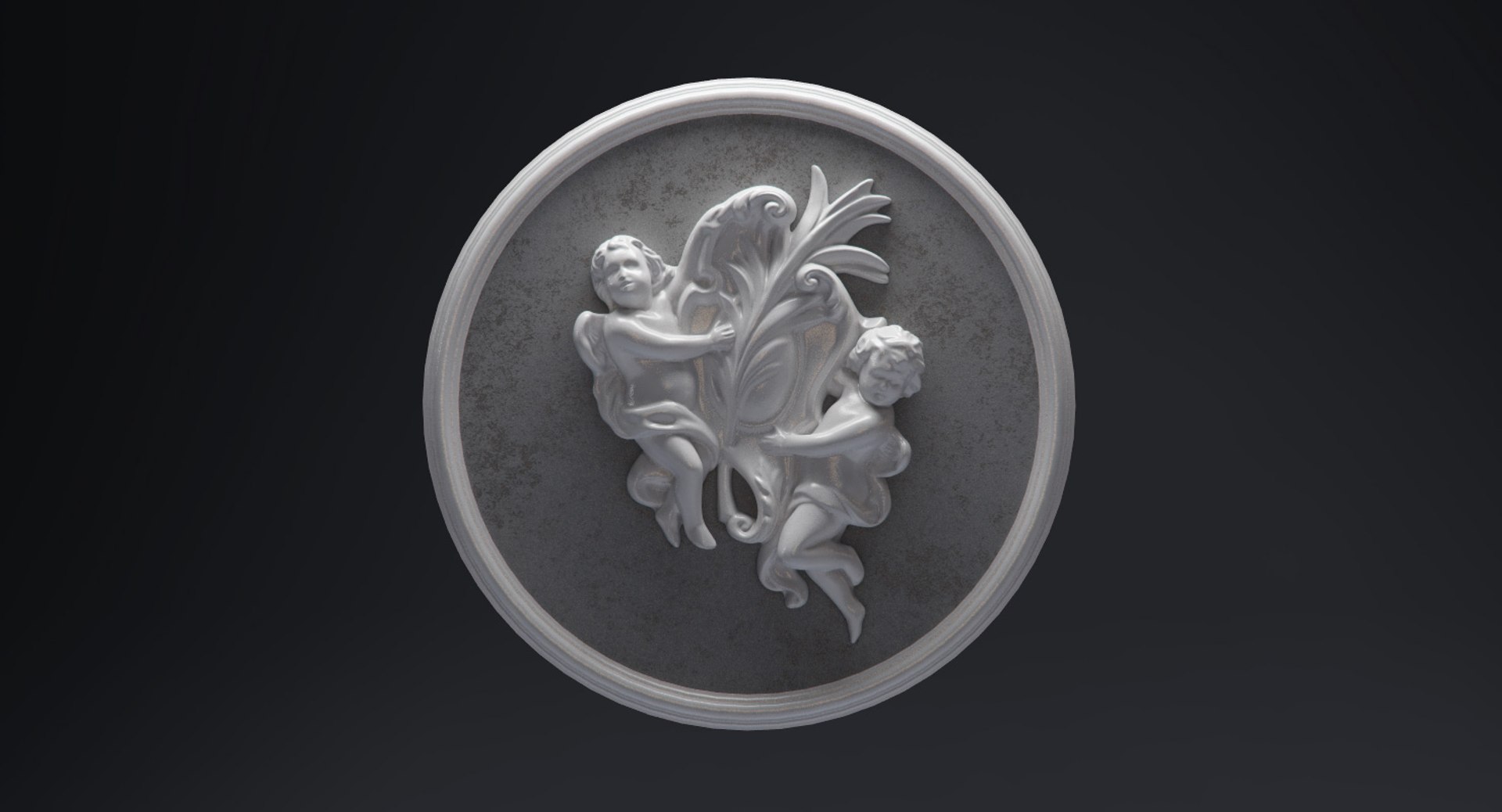 Max Panel Cupids Figure