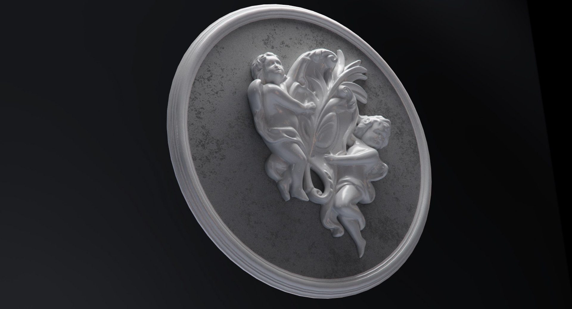 Max Panel Cupids Figure