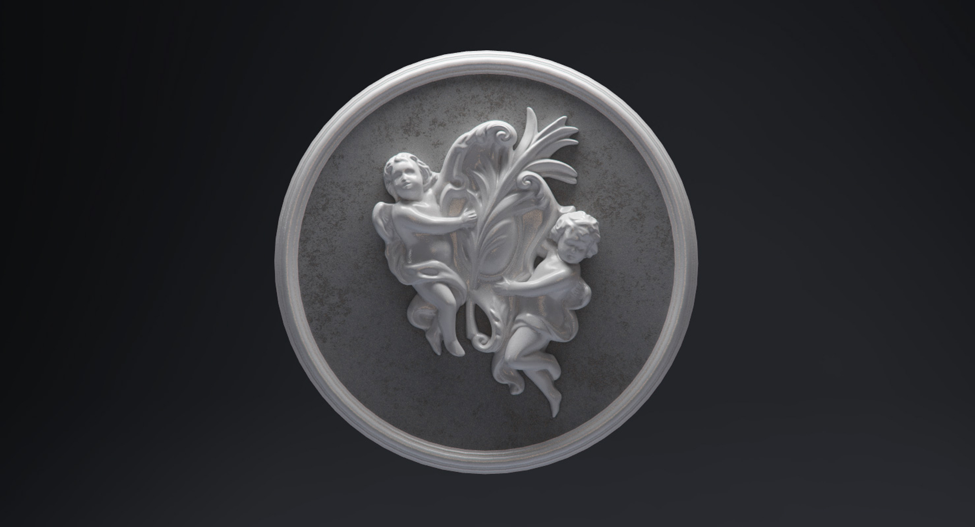 Max Panel Cupids Figure