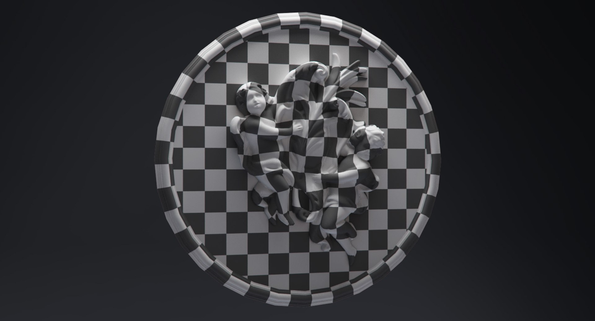 Max Panel Cupids Figure