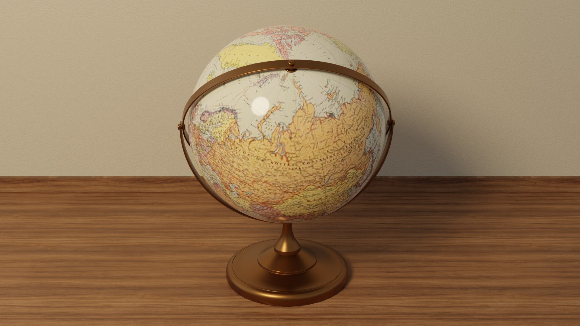 COPPER GLOBE 3D Model - TurboSquid 2050405