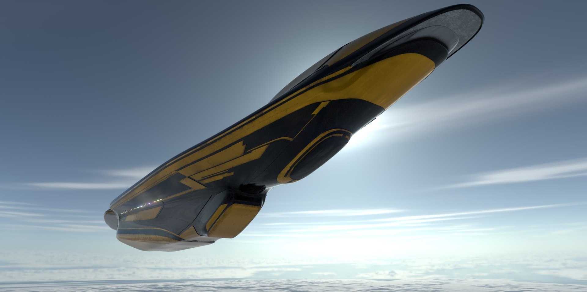 Freight Spaceship 3D - TurboSquid 2229503