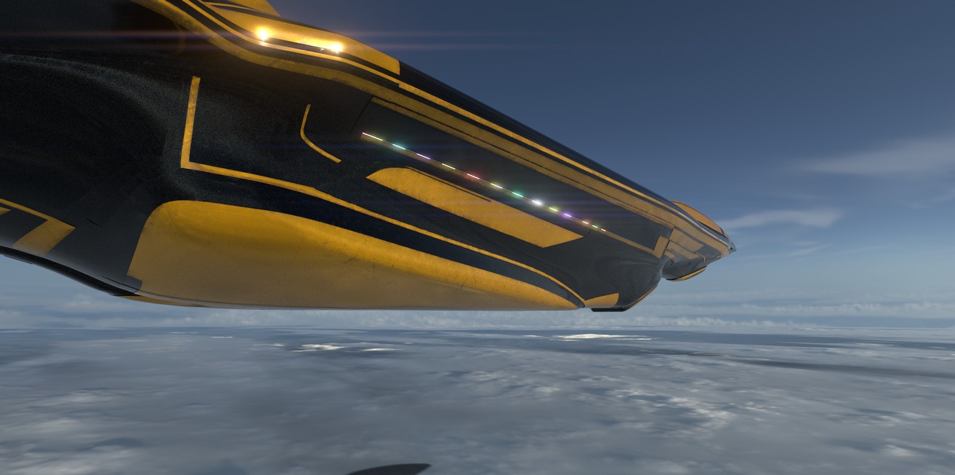 Freight Spaceship 3D - TurboSquid 2229503