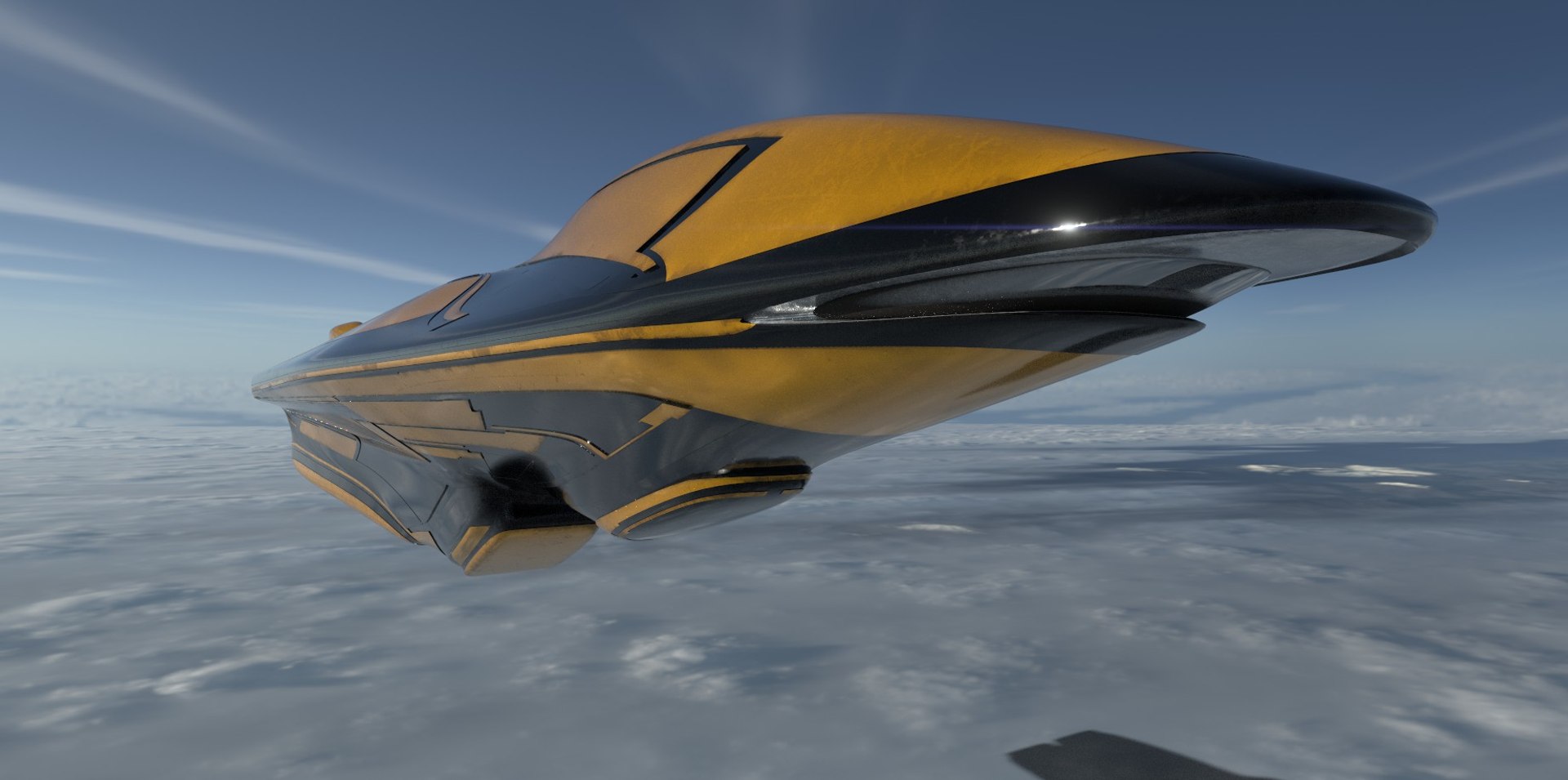 Freight Spaceship 3D - TurboSquid 2229503