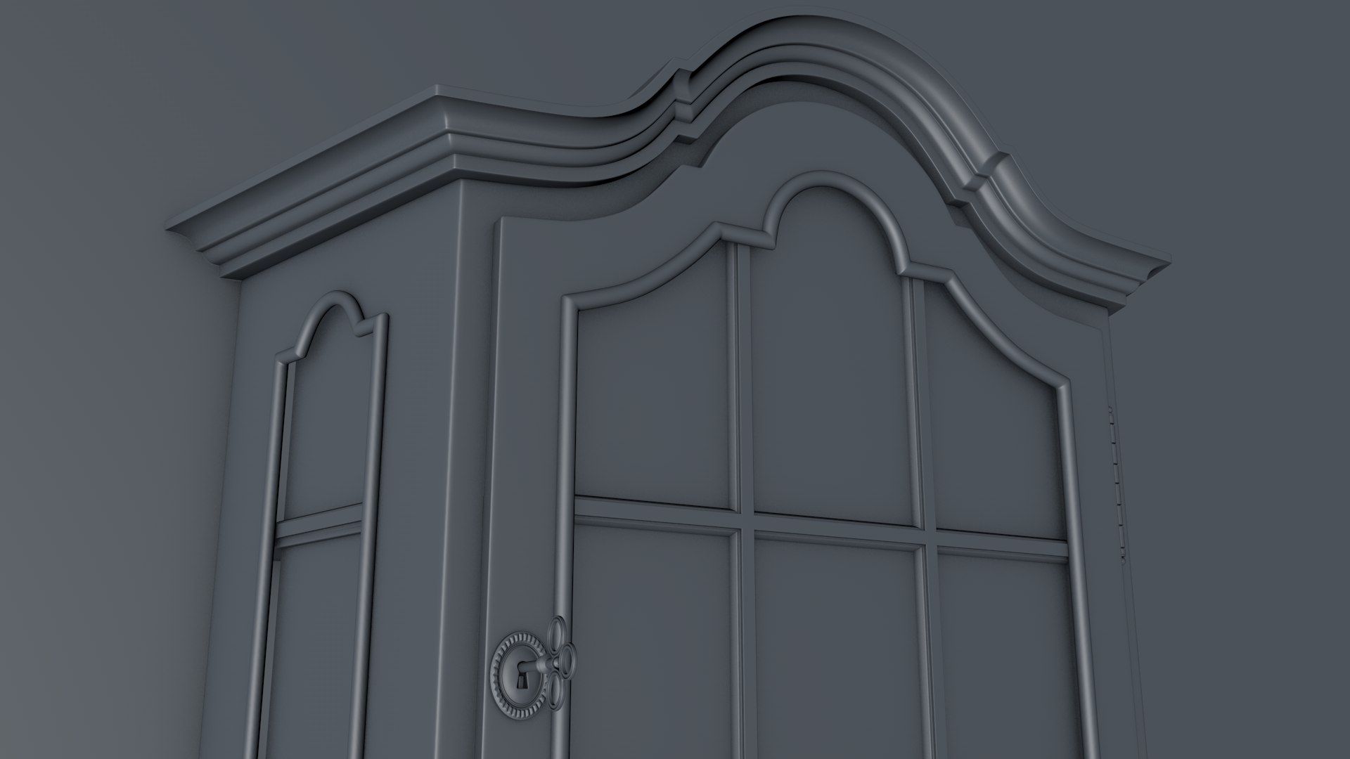 Old Wall Shelf 3D Model - TurboSquid 1414373