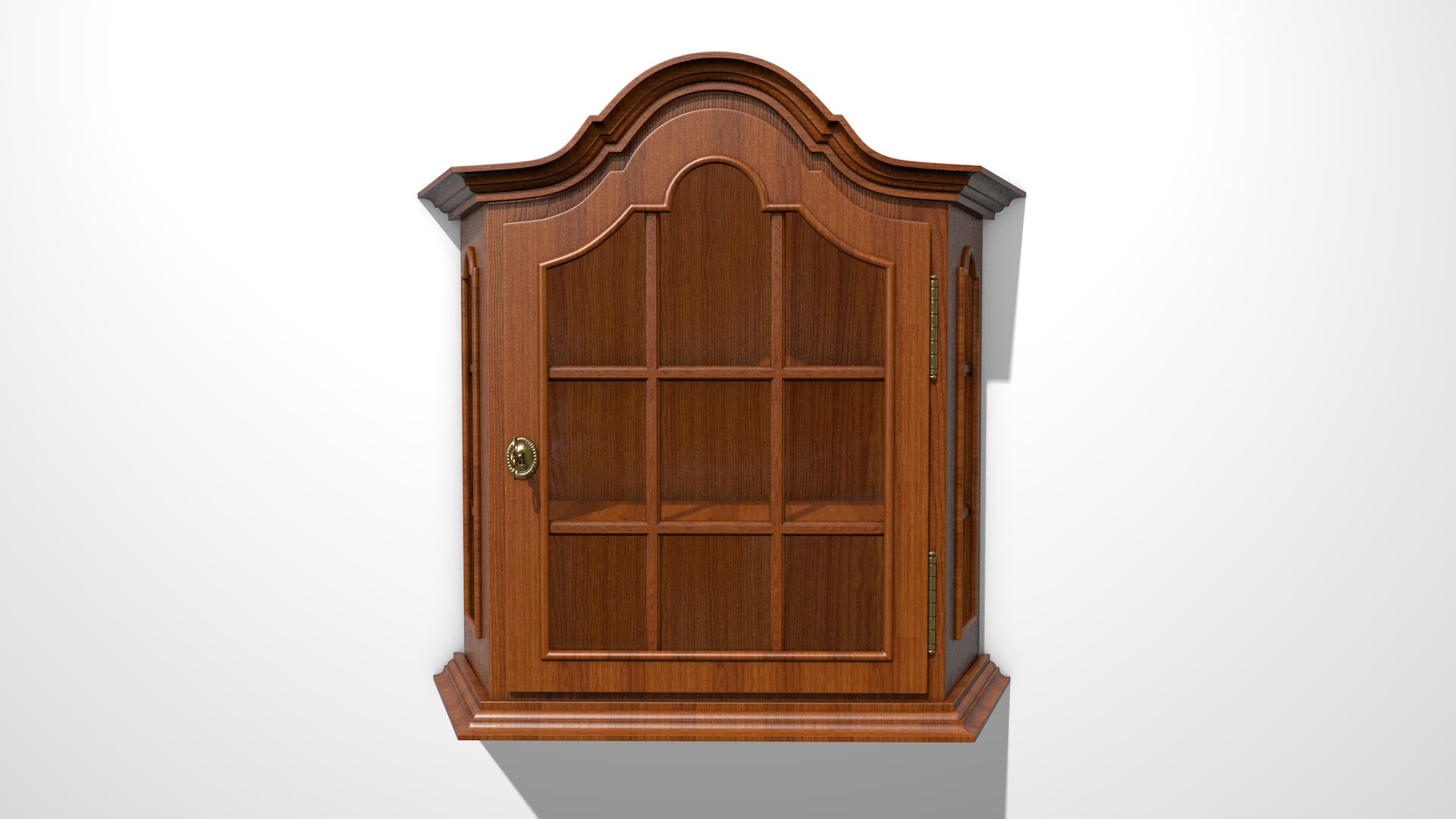 Old Wall Shelf 3D Model - TurboSquid 1414373