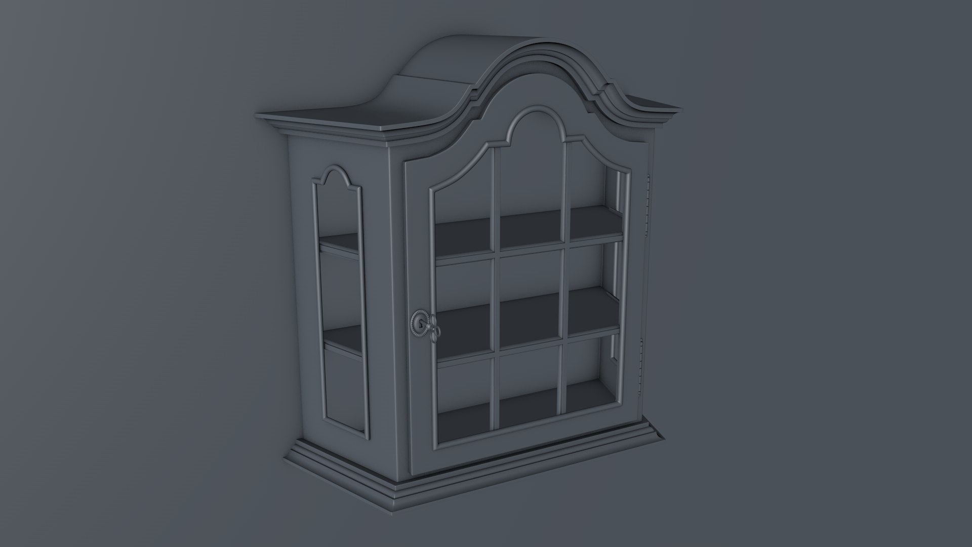 Old Wall Shelf 3D Model - TurboSquid 1414373